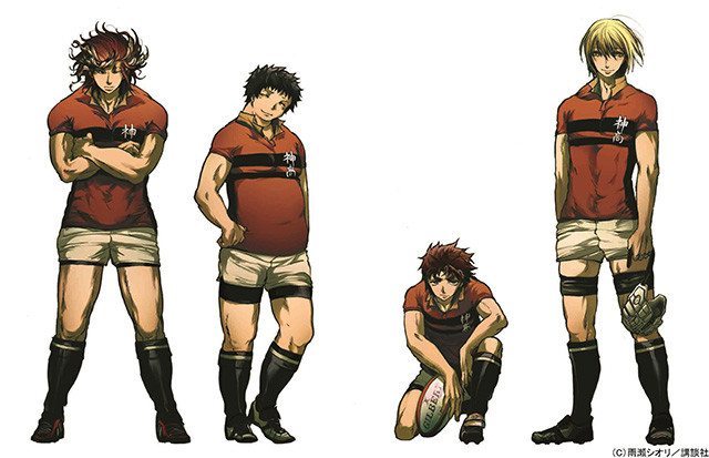 Novas Informações sobre o anime de Rugby ALL OUT!! - Noticias Anime ...