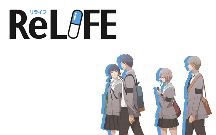 Novidades no elenco da live-action de ReLIFE -AnimeUnited