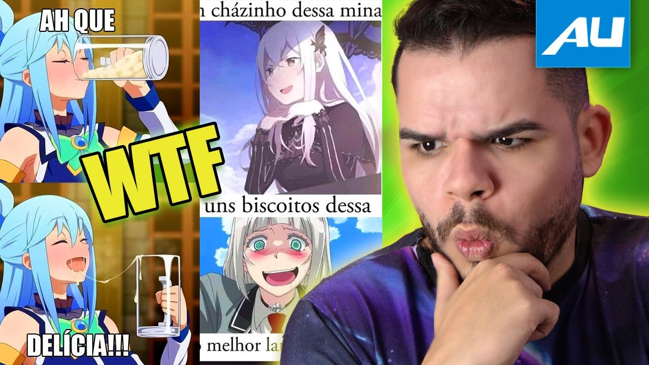 MEMES de 𝘏𝘌𝘕𝘛𝘈𝘐S (Beber leite faz bem pra saúde) - Anime United
