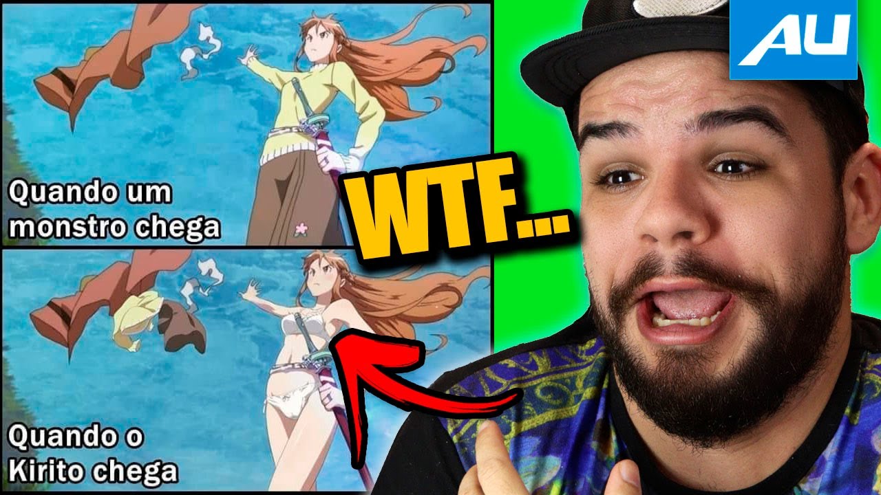 MEMES de ANIMES (Ah ASUNA tirou TUDO em SAO...) - Anime United