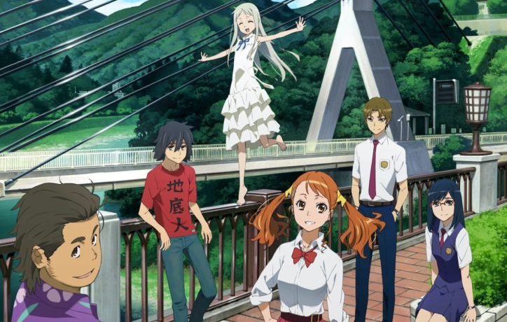 AnoHana ganha novo visual em comemoração aos 10 anos - Anime United