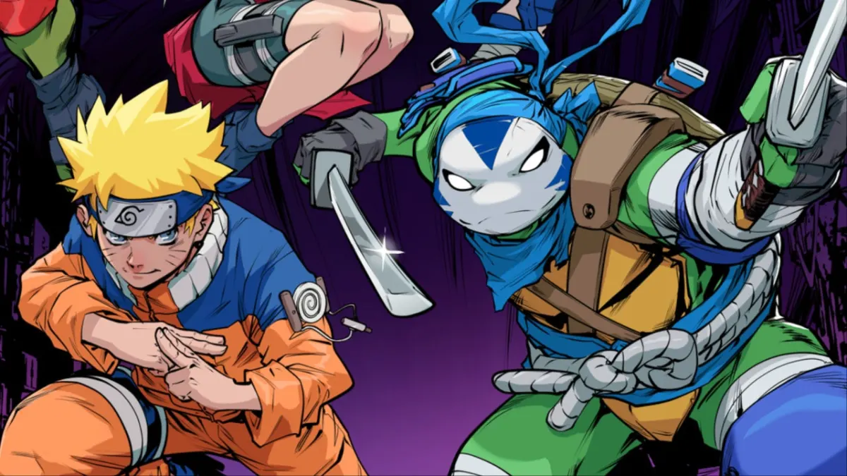 Teenage Mutant Ninja Turtles x Naruto tem capa do 1º volume revelada ...