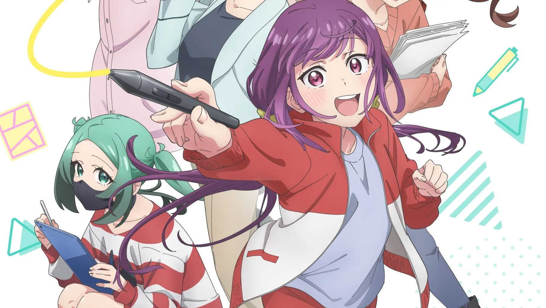 Egao no Taenai Shokuba Desu ganha visual e data de estreia - Anime United
